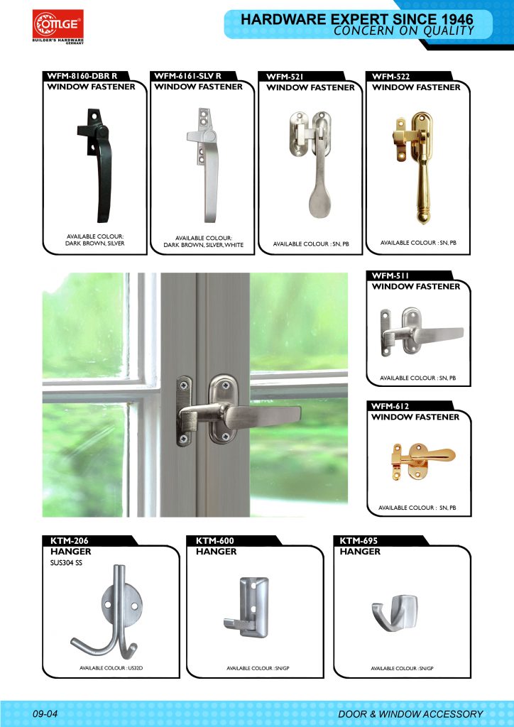 WINDOW HOOK,WINDOW FASTENER, HANGER · Omge-hardware